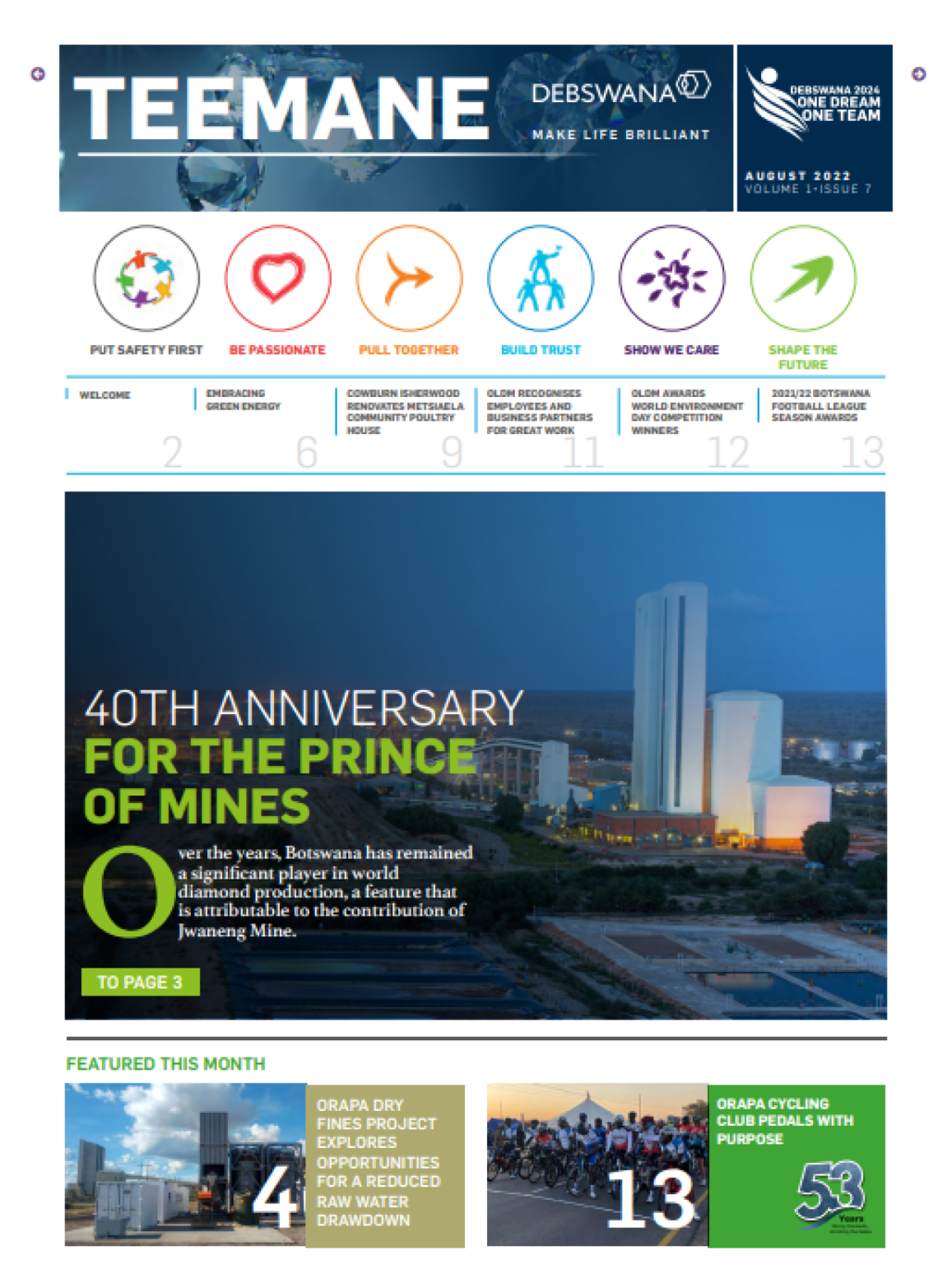 Publications – Debswana