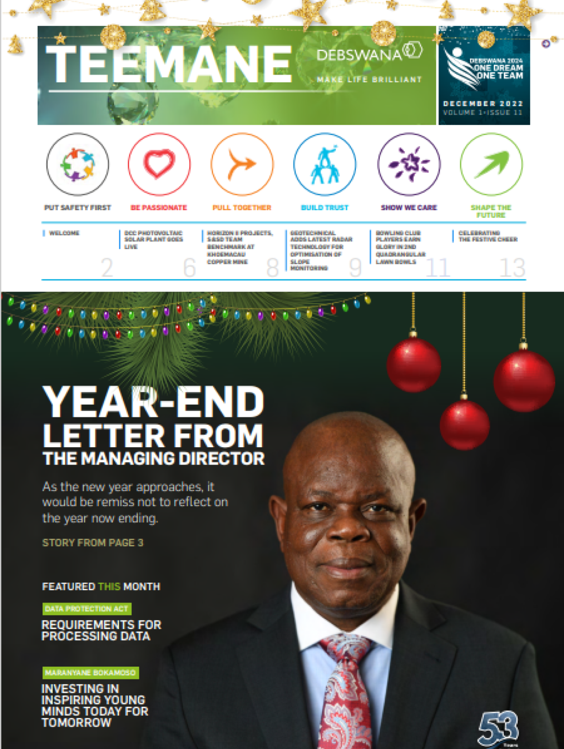 Publications – Debswana