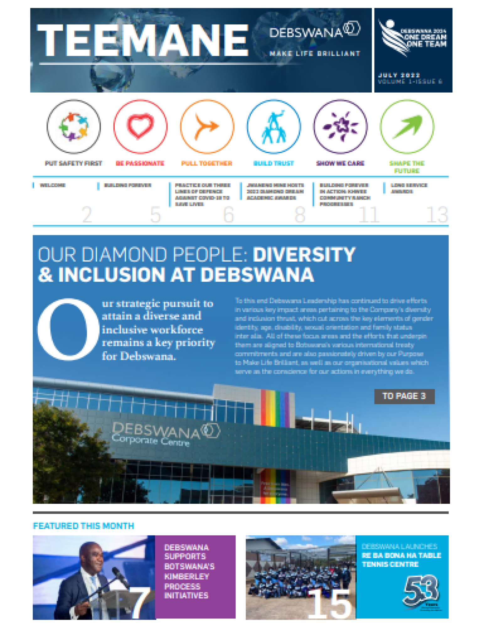 Publications – Debswana